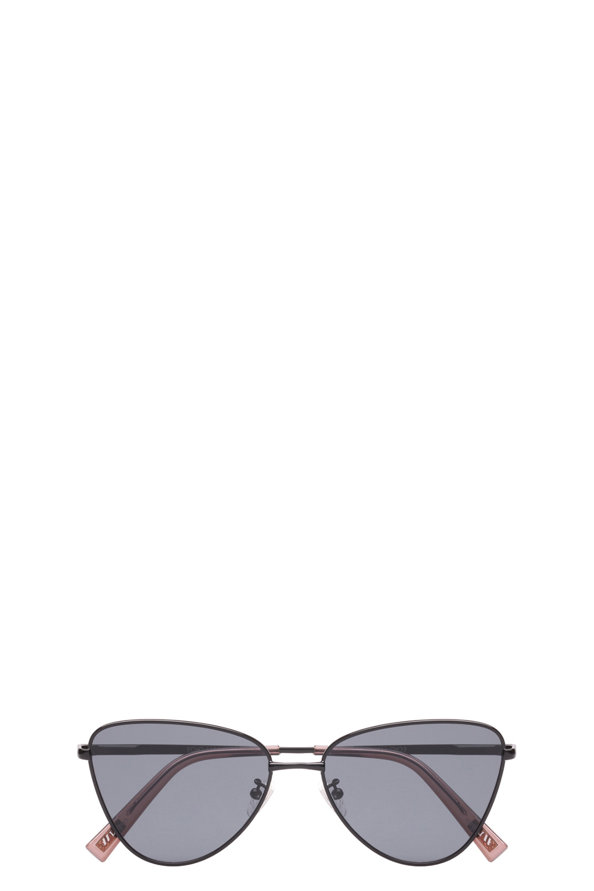 Sonnenbrille Mit Cat Eye Rahmen Aus Metall Schwarz Le Specs