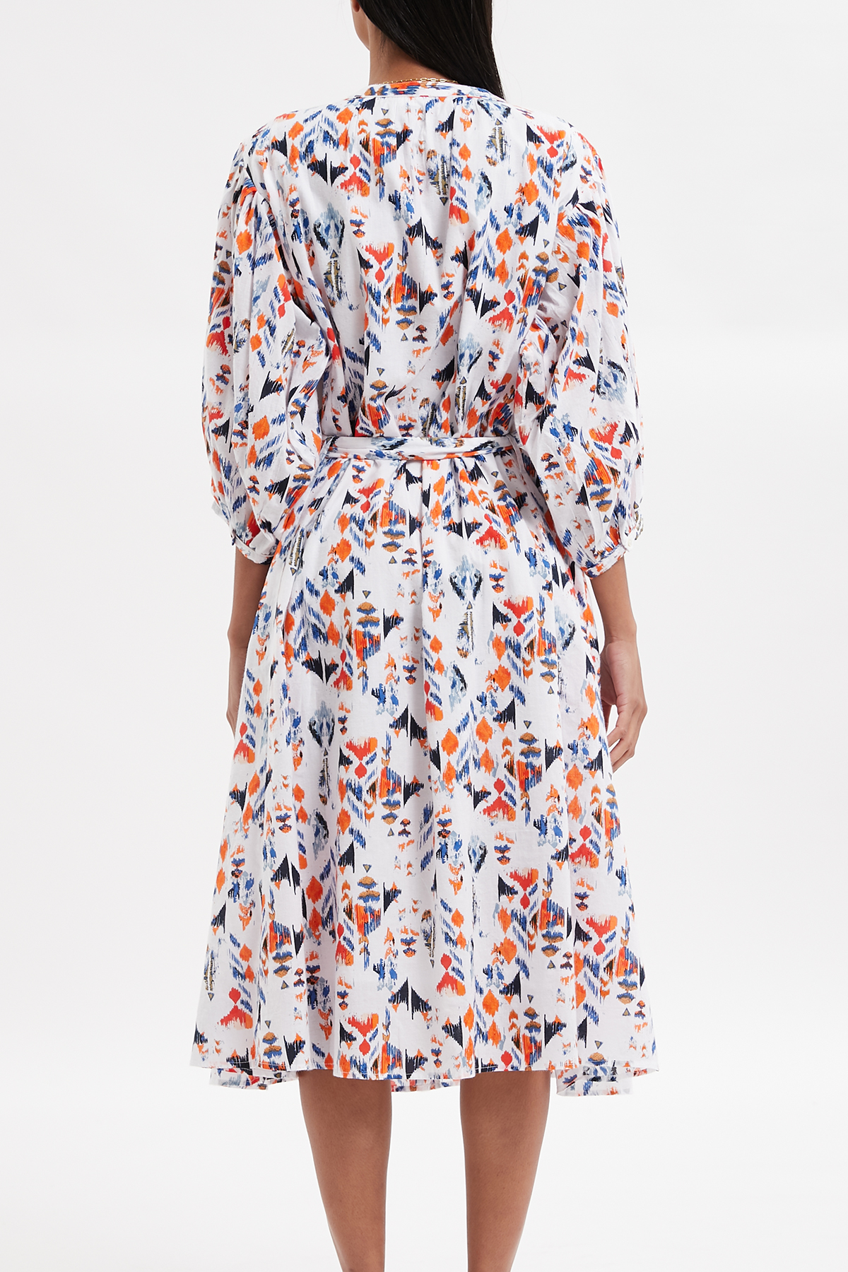 Maxikleid aus Baumwolle | FLOWERS FOR FRIENDS | myCLASSICO.com