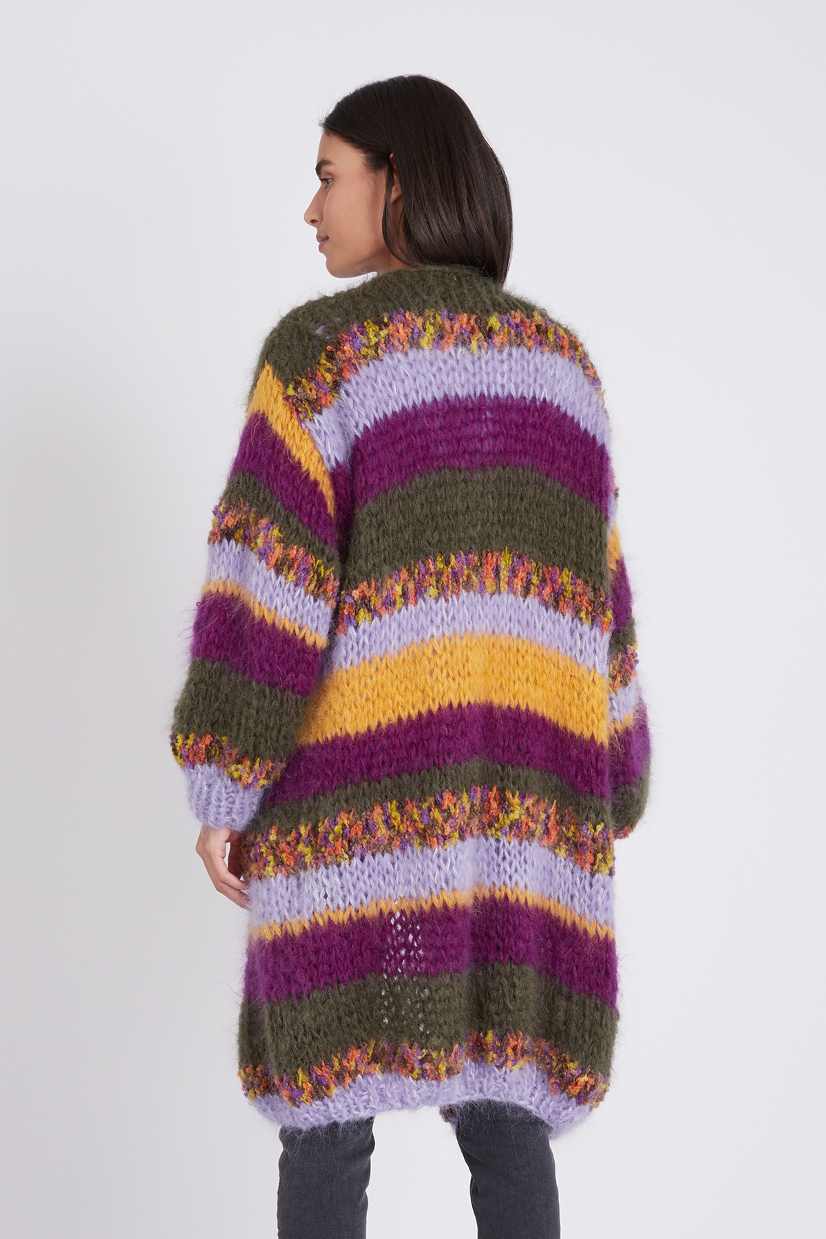 Handstrick Mantel mit Kid Mohair | LES TRICOTS D'O! | myCLASSICO.com