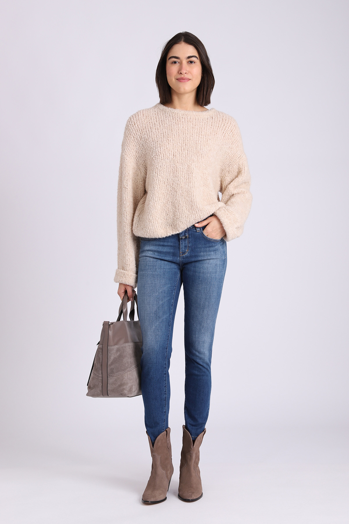 Pullover Zolly mit Wolle und Alpaka | AMERICAN VINTAGE | myCLASSICO.com